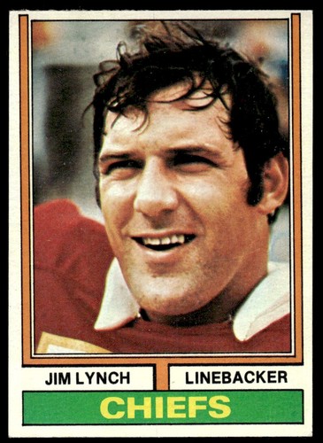 1974 Topps Jim Lynch Kansas City Chiefs #167 | eBay