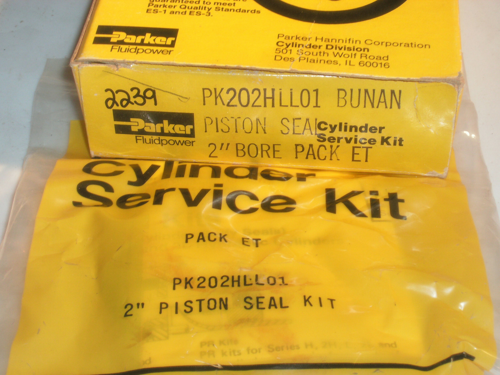 PARKER PK202HLL01 2" BUNA N PISTON SEAL KIT | eBay