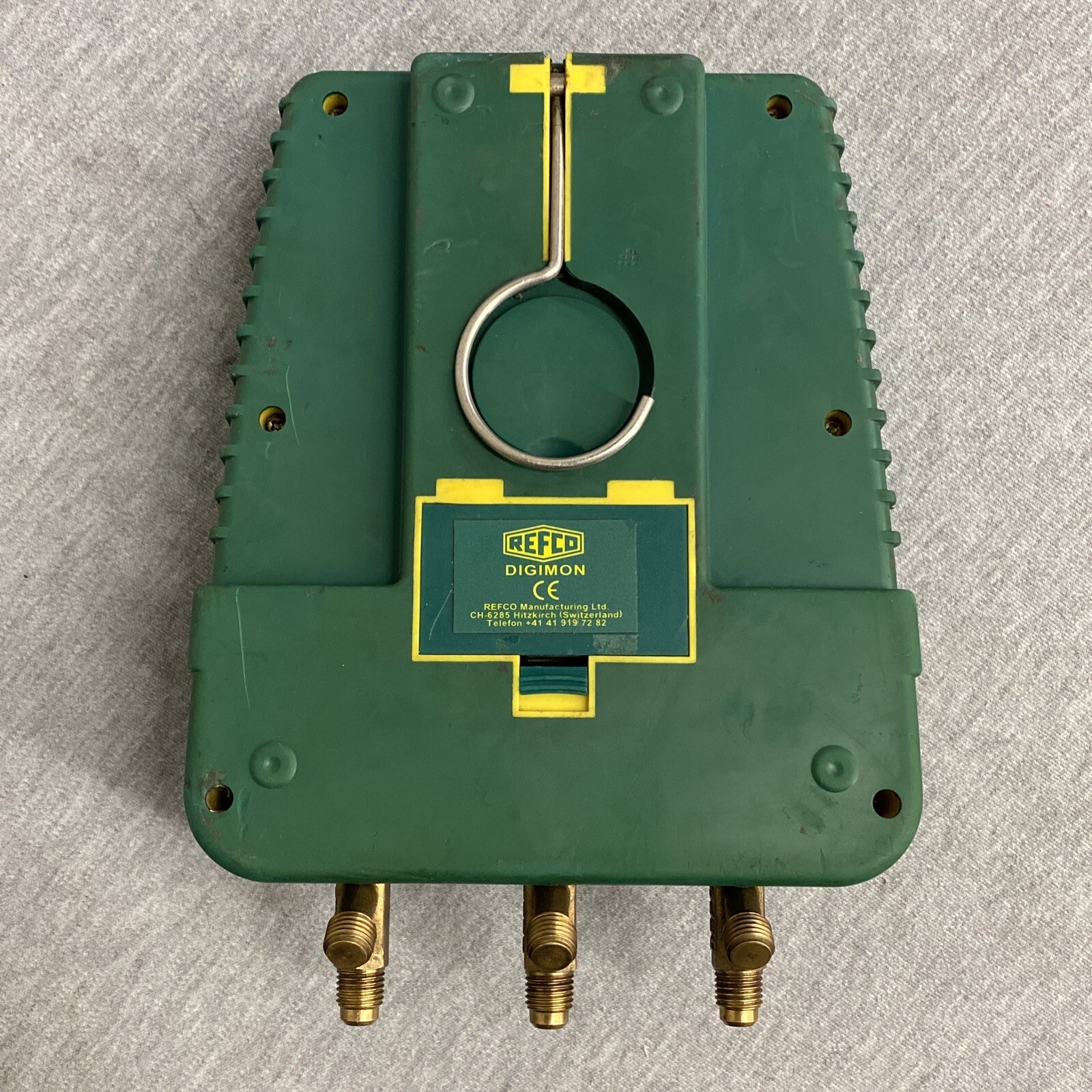 REFCO Digimon Two Valve Digital Manifold HVAC w/ Hoses | eBay