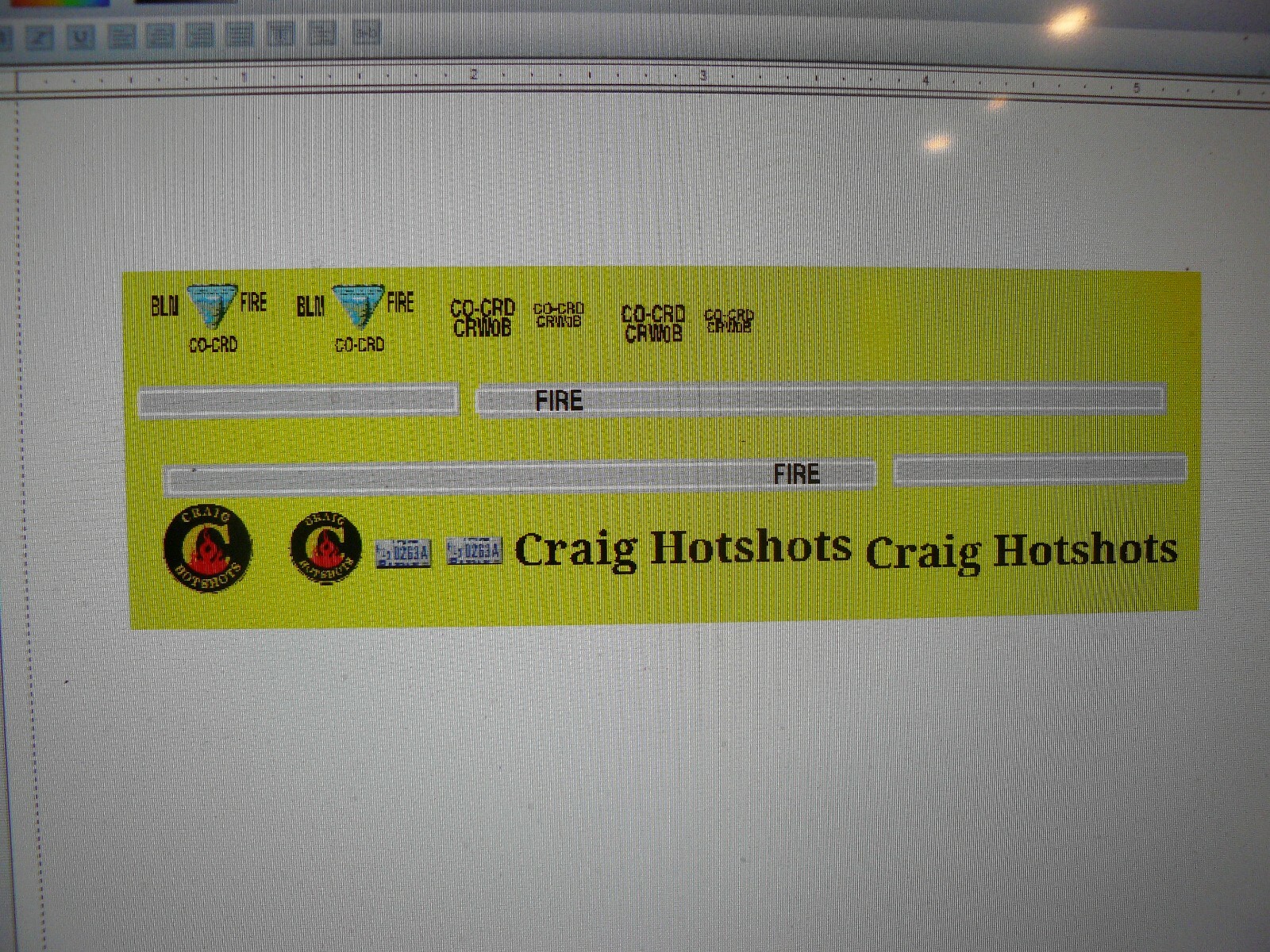 Craig Colorado Hotshots Fire Unit Decals For Greenlight 64 durastar | eBay