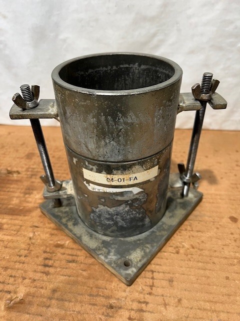 Gilson HMA110 Standard Soil Compaction Mold 4", 3 Piece Standard ...