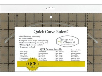 Sew Kind Of Wonderful QCR Quick Curve Ruler | eBay