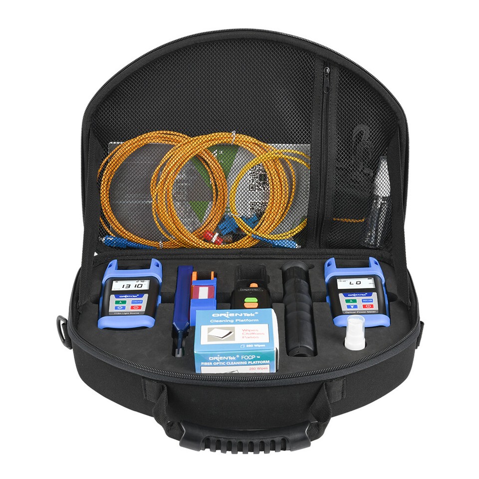 OrienTek Optical FTTH Loss Test Kit Fiber Optic Power Meters Fiber ...