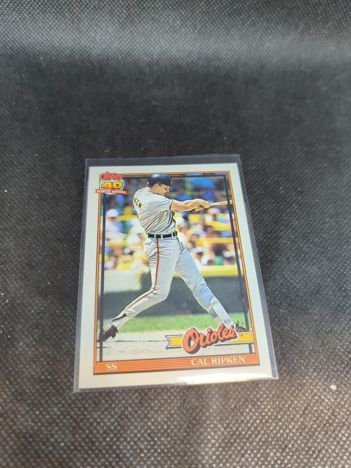 1991 Topps 40 Years Of Baseball Cal Ripken #150 Baltimore Orioles | eBay