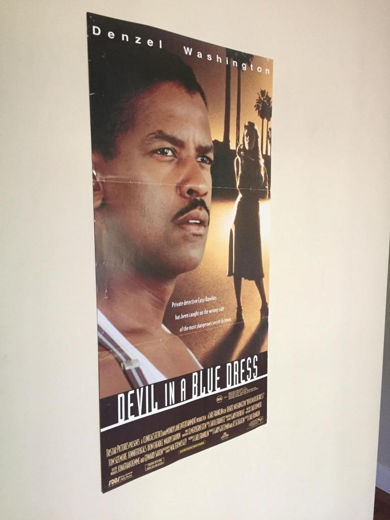 DEVIL IN A BLUE DRESS 1995 AUSTRALIAN ORIG DAYBILL MOVIE POSTER IN GOOD ...