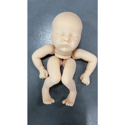18" Reborn Baby Doll Kit Charlotte Unfinished Newborn Doll Parts with ...
