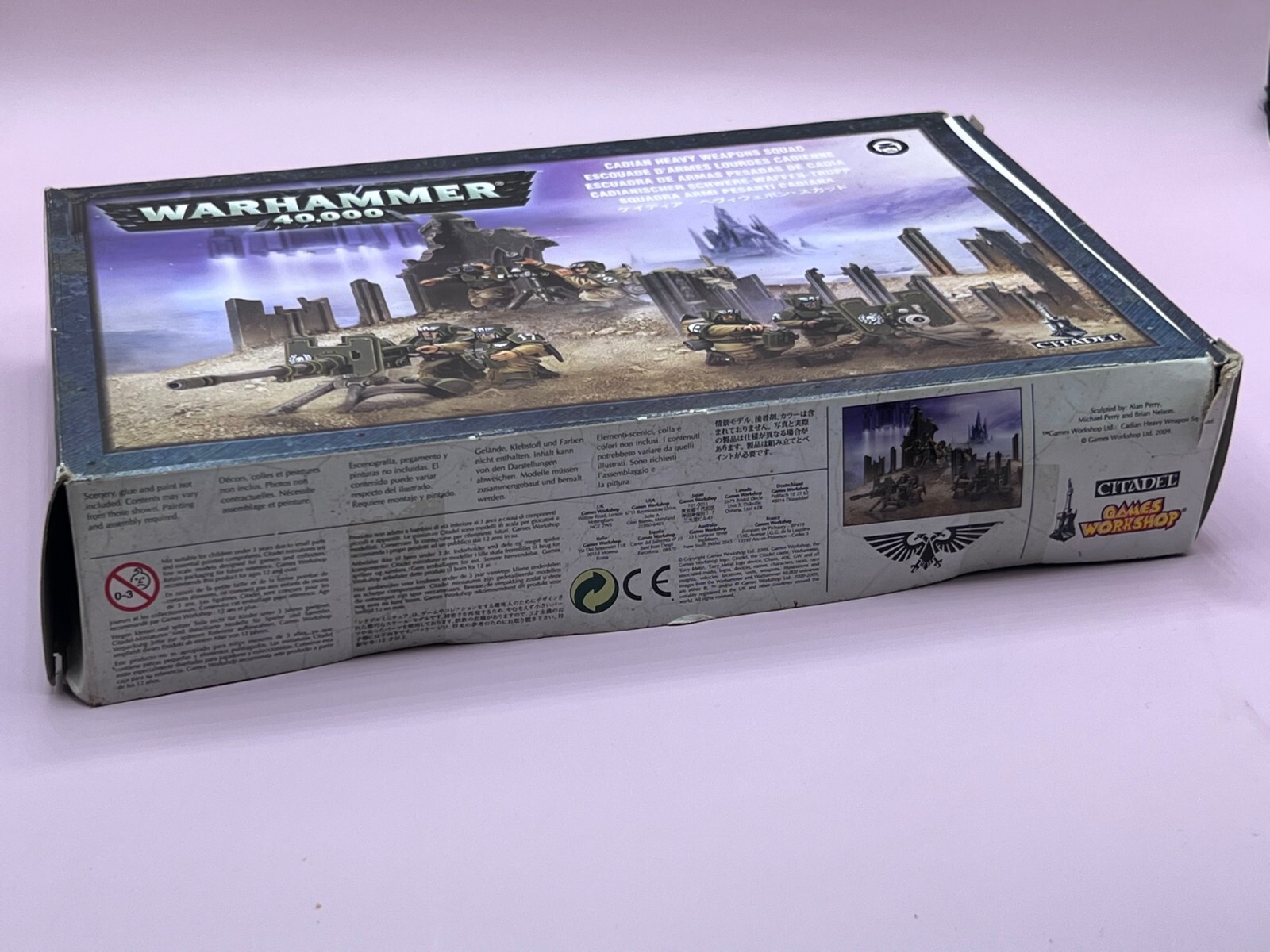 Warhammer 40000 Cadian Heavy Weapons Squad Citadel Games Workshop | eBay UK