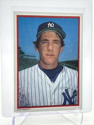 1984 Topps All-Star Set Dave Righetti Baseball Card #28 Mint FREE ...