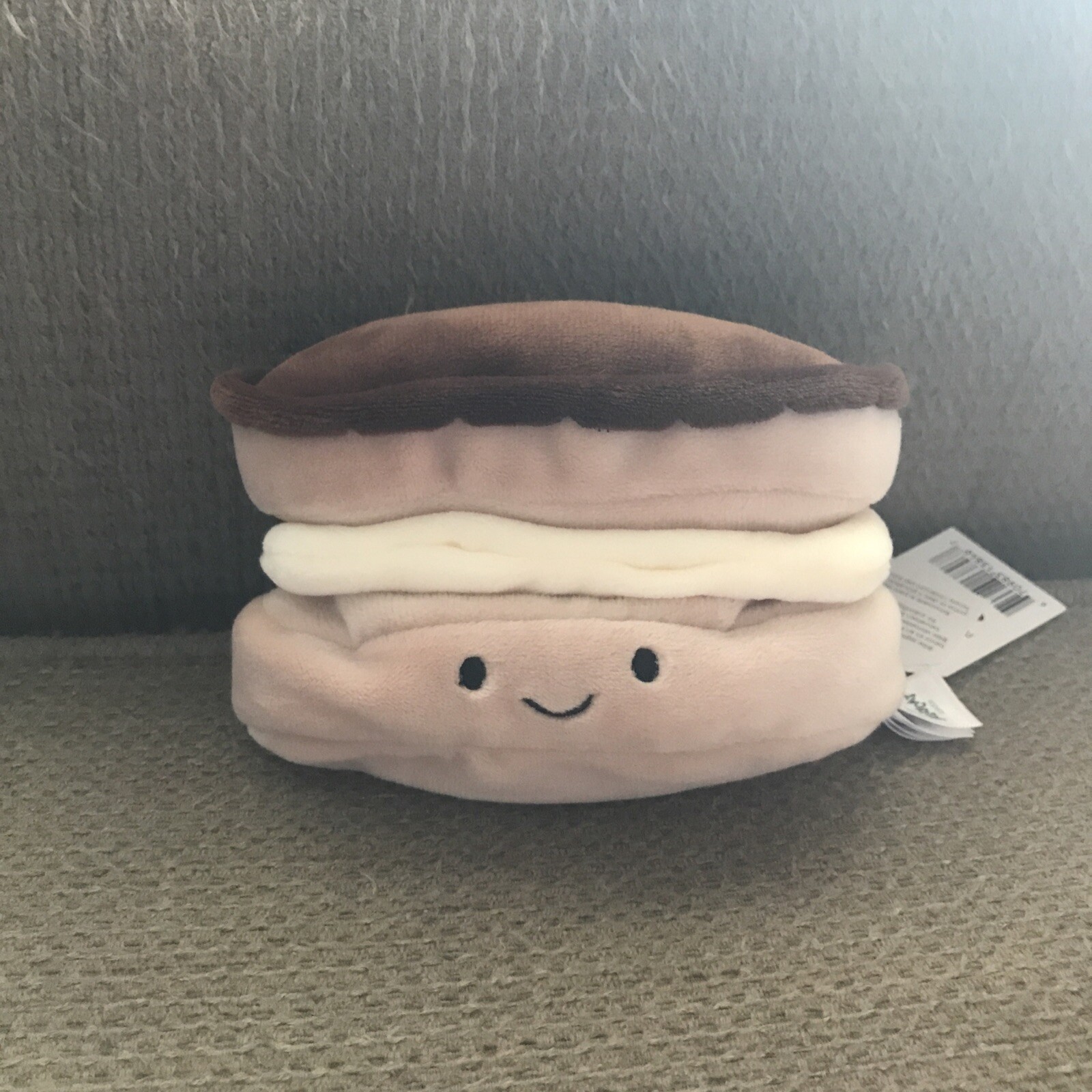 Jellycat Pretty Patisserie Eclair Plush Play Food Dessert Stuffed Toy ...