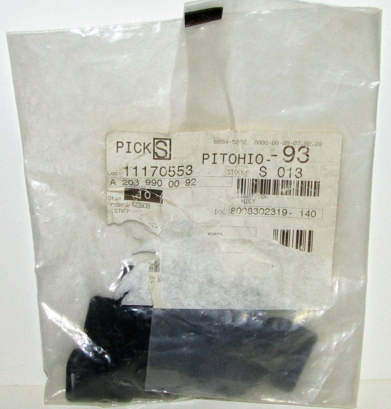 NEW GENUINE MERCEDES BENZ FLOOR COVER RIVET PACK OF 10 OEM PART NO A ...