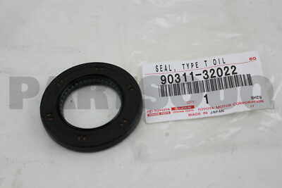 9031132022 Genuine Toyota SEAL, OIL(FOR TRANSMISSION FRONT BEARING ...