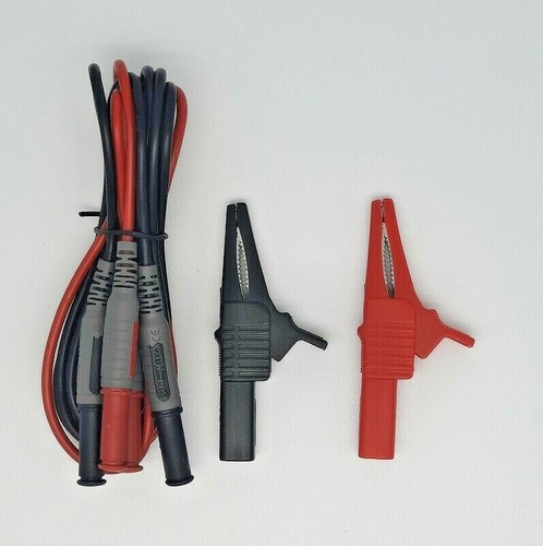 AMECaL TL-104-C Test Leads, Croc Clips, Probes ACC020 for Fluke Megger ...