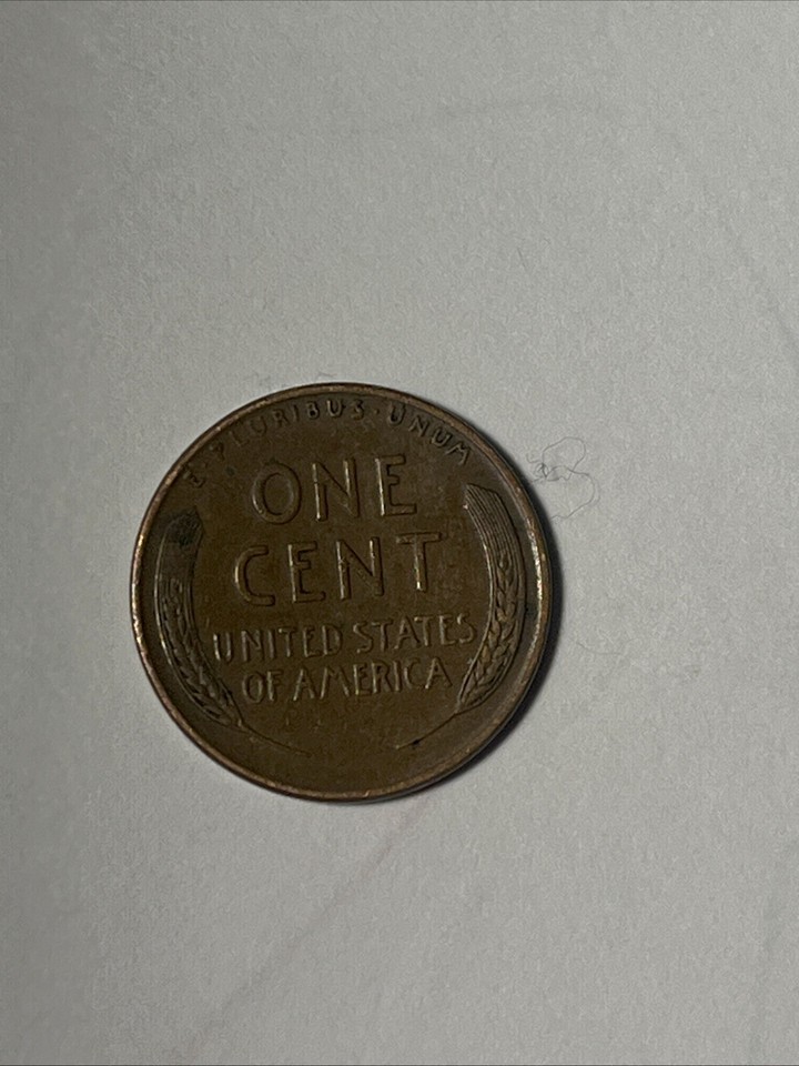 1945 WHEAT PENNY No Mint Mark Circulated EXTREMELY RARE Coin error L on rim | eBay