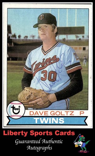 1979 Topps Dave Goltz #27 Authentic Autographed Card Minnesota Twins | eBay