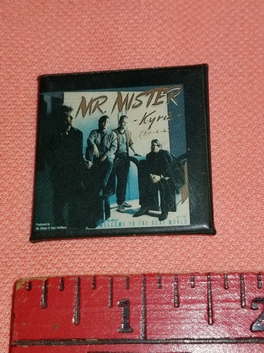 Mr Mister Pin Pinback Button Vintage Kyrie | eBay