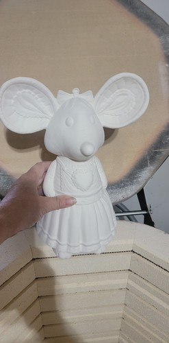 Bisque, Ready To Paint ,moma Mouse | eBay