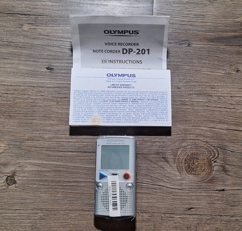 Olympus Note Corder DP-201 Digital Handheld Voice Recorder (OLYMPUS ...