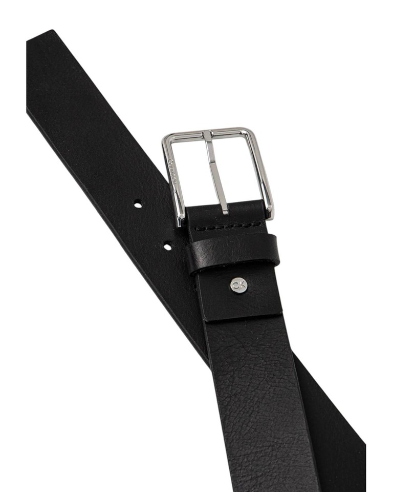 Calvin Klein Leather Belt Black Men | eBay