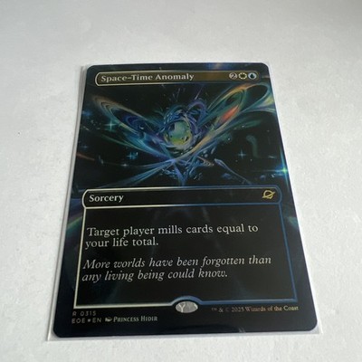 Space-Time Anomaly (Borderless) - Edge of Eternities Foil | eBay