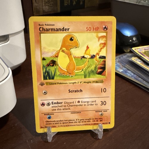 1999 Pokemon Charmander 1ST EDITION SHADOWLESS #46 | eBay
