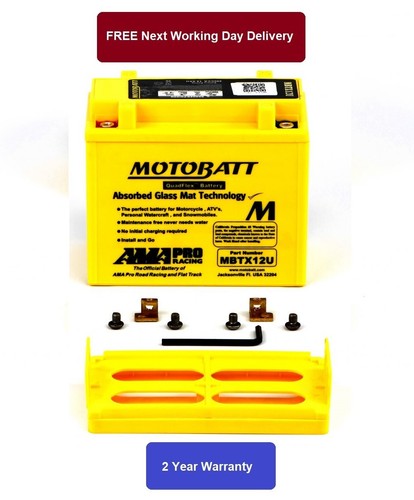 Battery (Motobatt) for 2002 Piaggio Super Hexagon GTX 180 | eBay UK