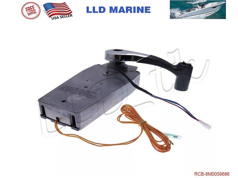 Remote Control Box Mercury Outboard Single Engine 8M0059686 Top Mount ...