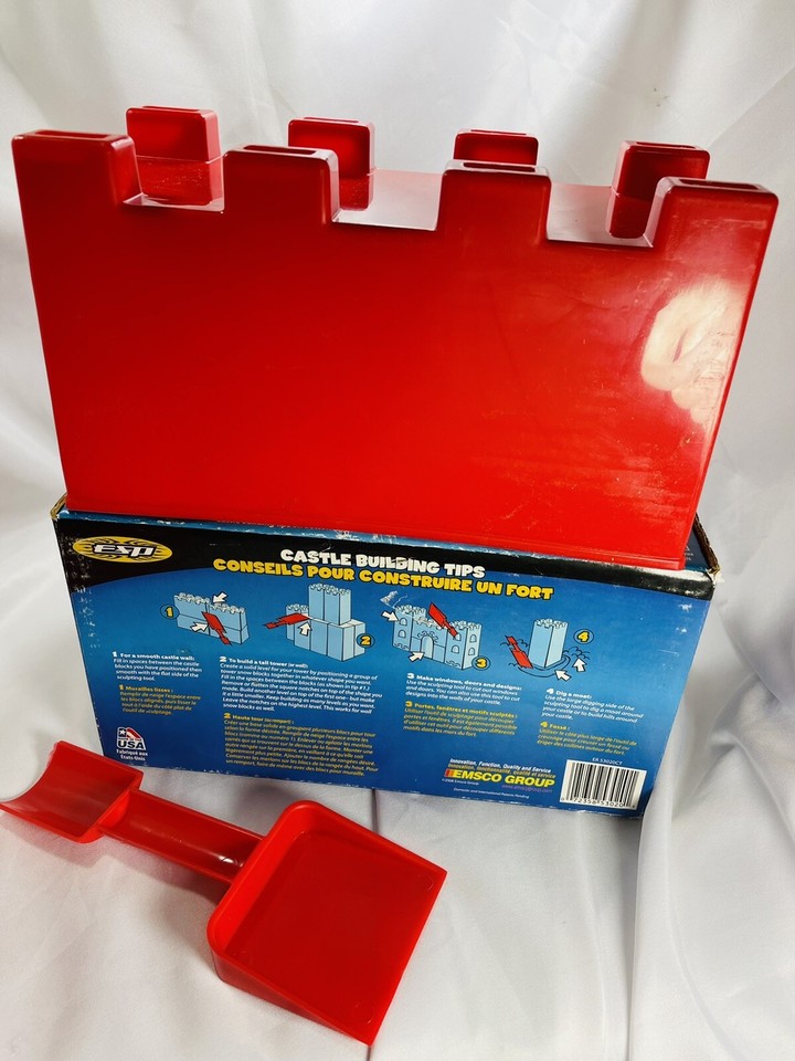 Retro Fun ESP Snow Castle Block Kit, 2 Blocks & Shovel, Made in USA ...