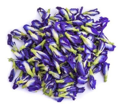 New Dried Butterfly Blue Pea Flower Powder Organic Pure Natural Herbal ...