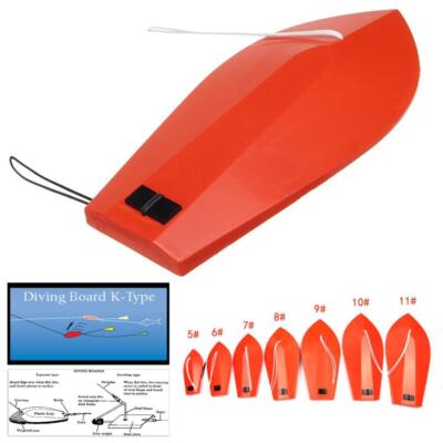 Artificial Deep Sea Fishing Trolling Diving Board 5# 6# 7# 8# 9# 10# 11 ...