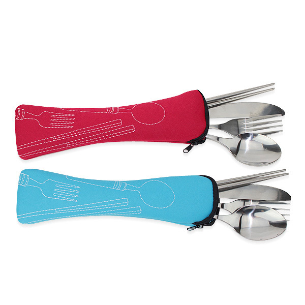 Set of 2 Lightweight Portable Tableware Camping Travel/Office Lunch ...