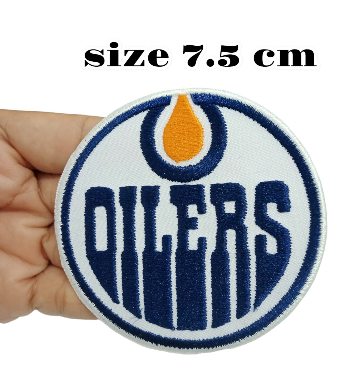 NHL Edmonton Oilers Logo Patch sport Embroidery ,Iron ,Sewing on Fabric ...