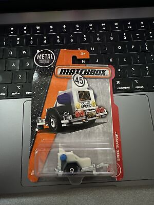 Matchbox MBX Speed Trapper Trap White Speed Limit Diorama Diecast 1/64 ...
