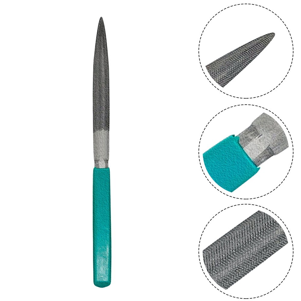 Durable Half Round Files Needle File Small 12mm 205mm Grinding Tool ...