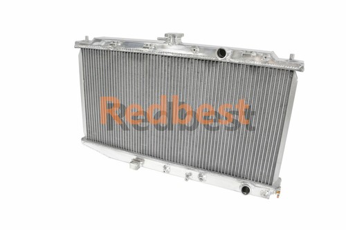 2 Row Aluminum Radiator For 1988-1991 Honda Civic CRX DX LX HF 1.5L I4 ...