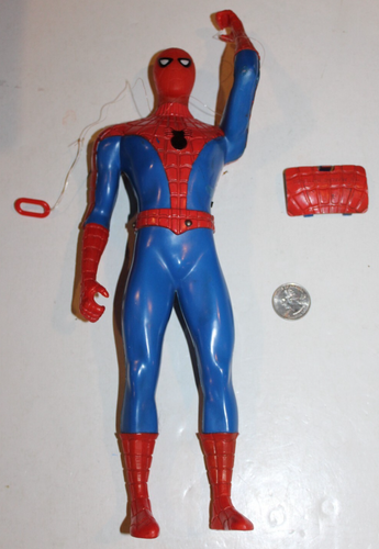 Spider-Man Remco Energized 12” Spiderman Figure Climbing w battery ...