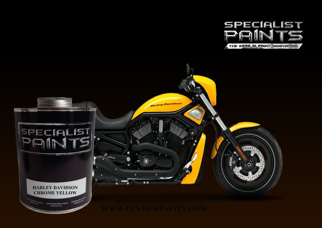 Harley Davidson Chrome Yellow - Paint Code SAC67509 - Urethane Based ...
