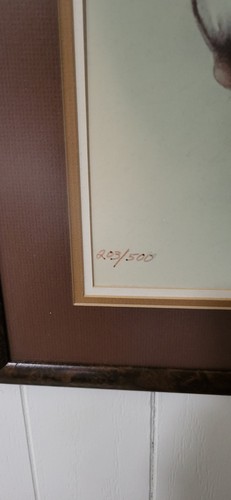 Fred Stone Kentucky Derby Winner 'Genuine Risk' Signed/Numbered ...