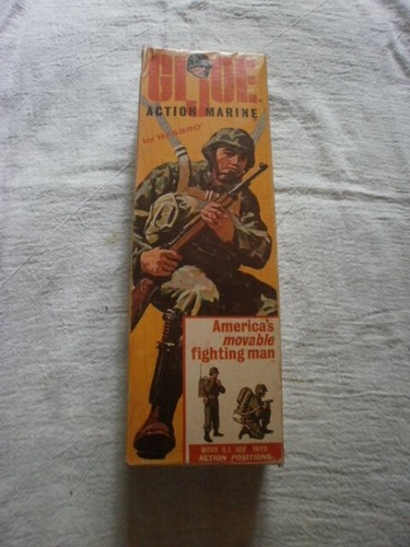 Vintage 1964 Gi Joe Action Soldier MARINE Original Box 7700 by Hasbro ...