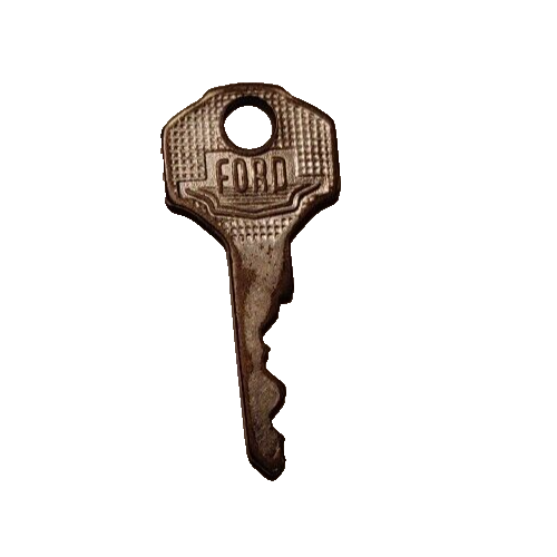 Vintage Ford Logo Key H with Car | eBay