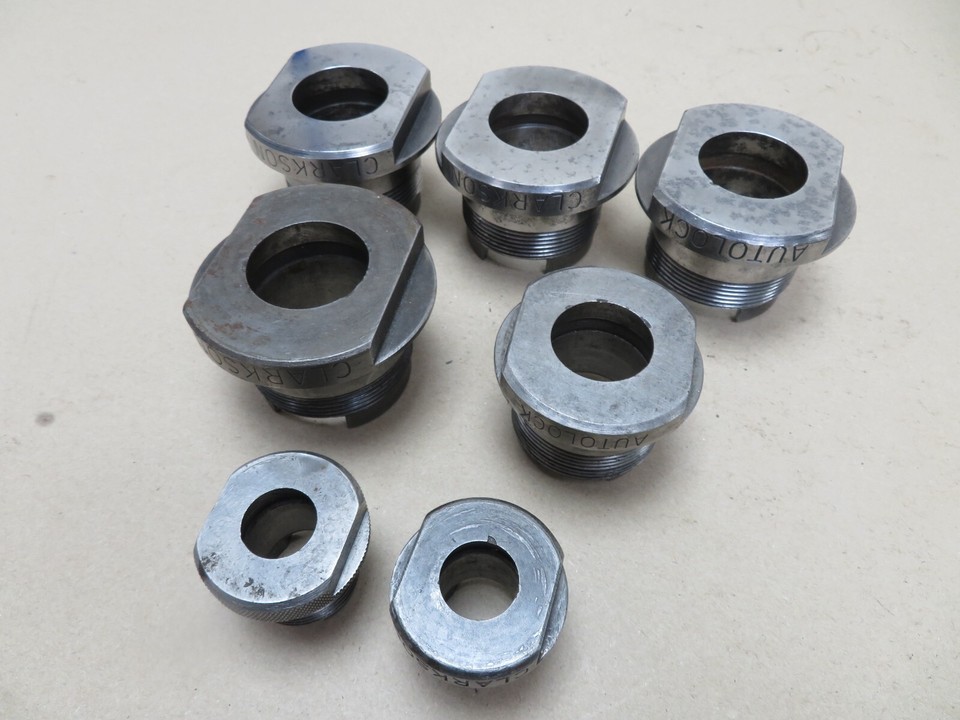 Clarkson Autolock S Type Locking Collet Nut Large, Medium & Small ...