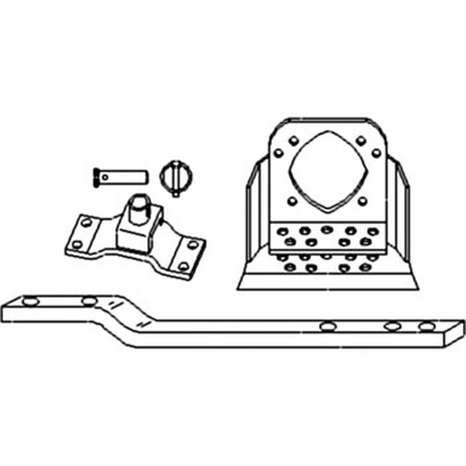 Swinging Drawbar Kit Fits Ford Tractors 2N 8N 9N 650 651 660 | eBay