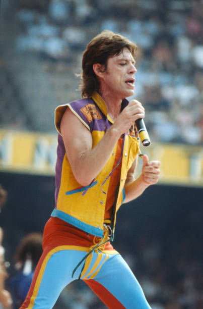 Tattoo You Tour Mick Jagger The Rolling Stones At Feyenoord 1982 OLD ...