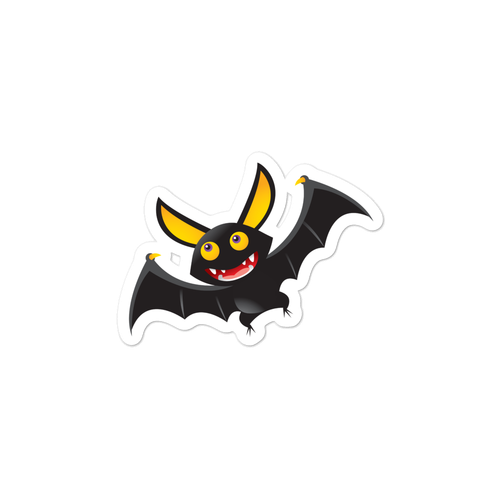 Cute Bat Halloween Vinyl Decal Sticker Spooky | eBay