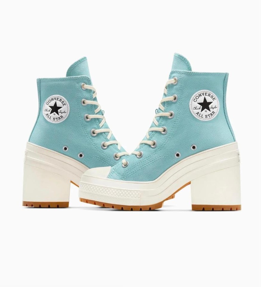 New NIB Converse Women Chuck 70 De Luxe Infinity Pool Blue High Top ...
