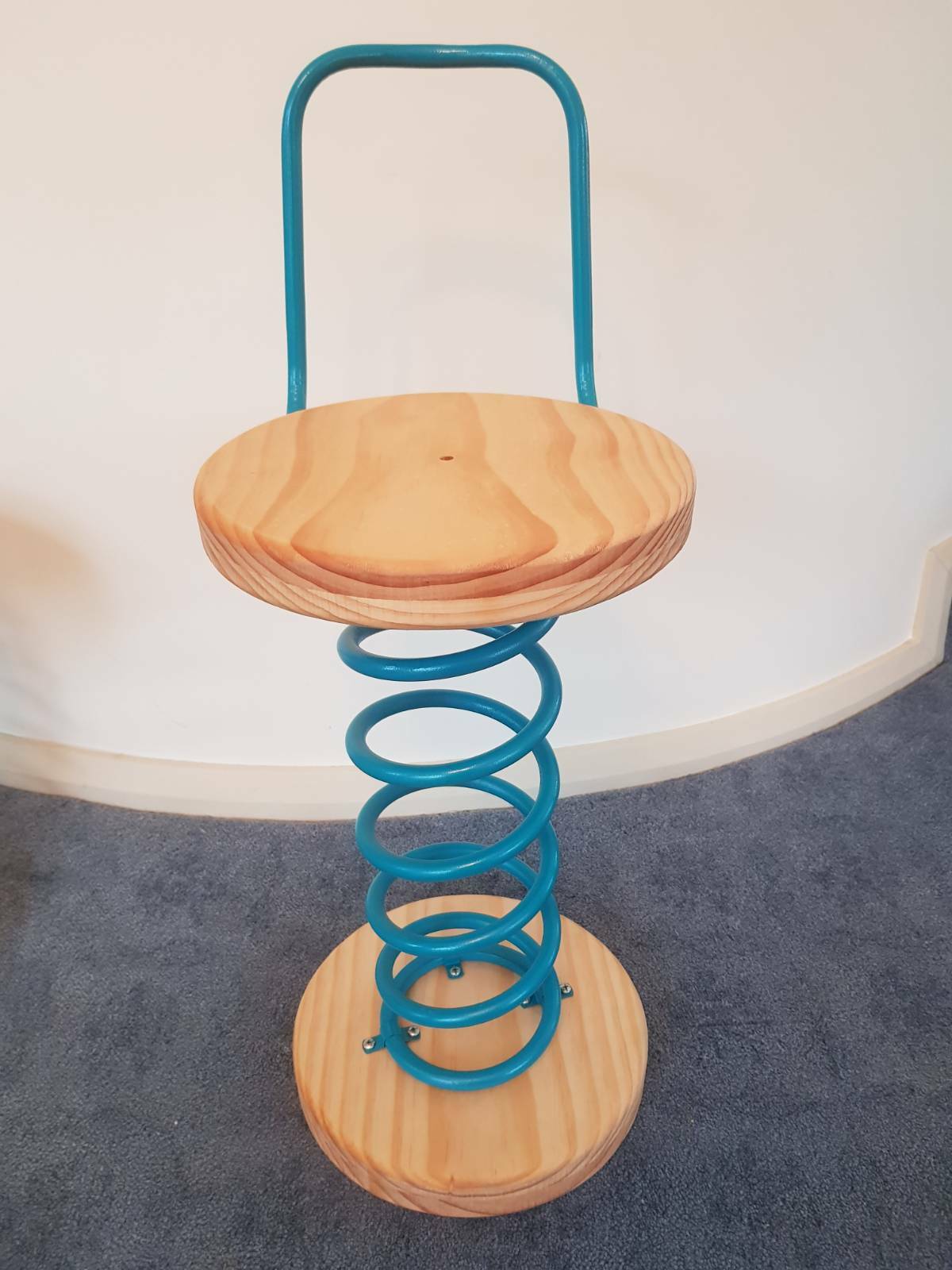 AUSTRALIAN made Child's novelty spring stool in a variety of colours | eBay