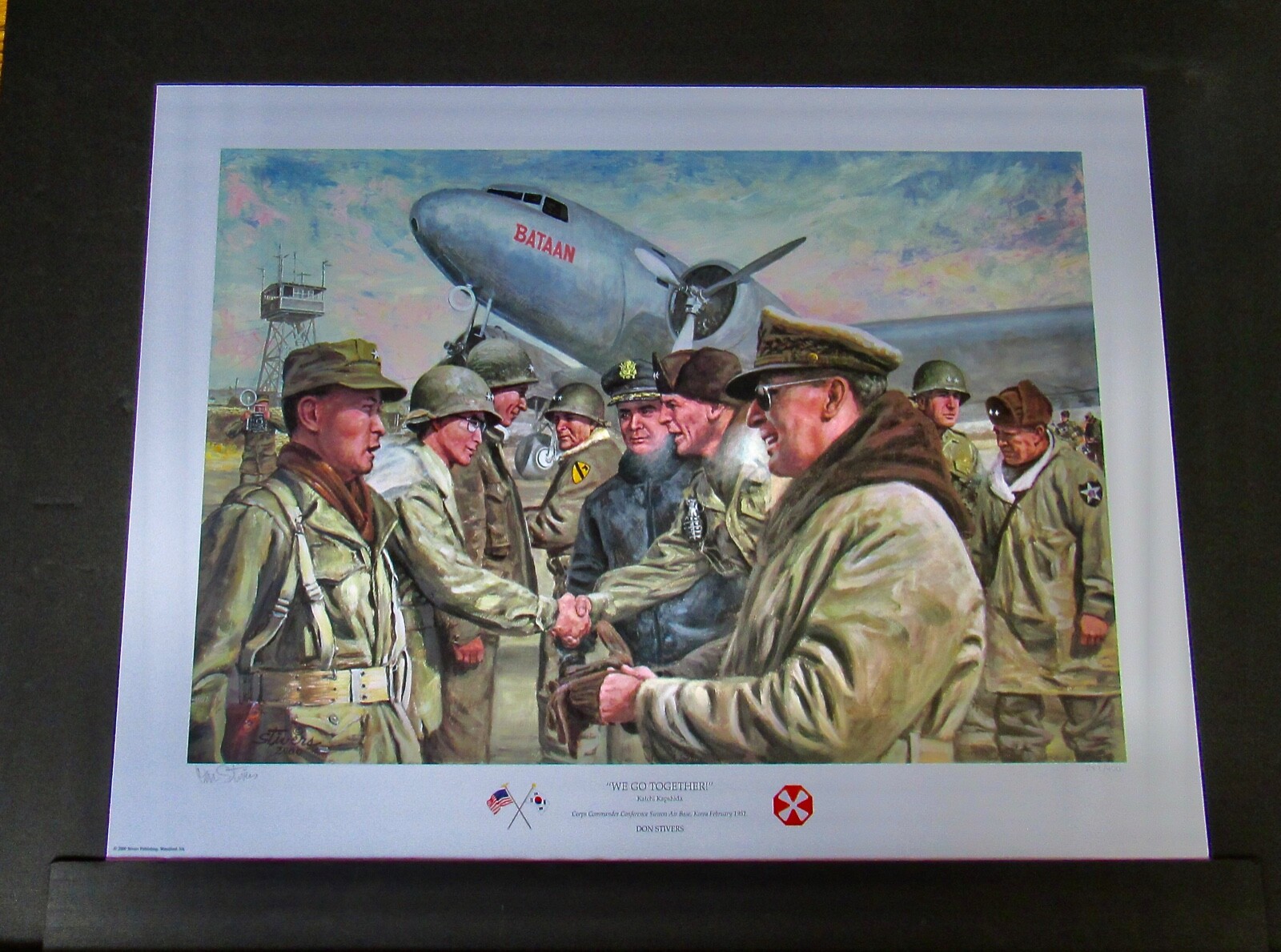 Don Stivers - We GoTogether - Collectible WW2 Print - MINT - UNFRAMED ...
