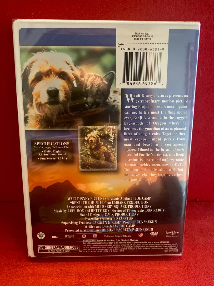 Benji The Hunted Dvd