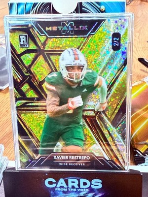 2025 Wild Card Metallix Xavier Restrepo /2 RC #WMG-XR Tennessee Titans ...