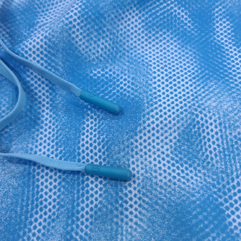 Lululemon Mens Lane Line Short 7" Size Large Neo Blue Mesh Lined ...