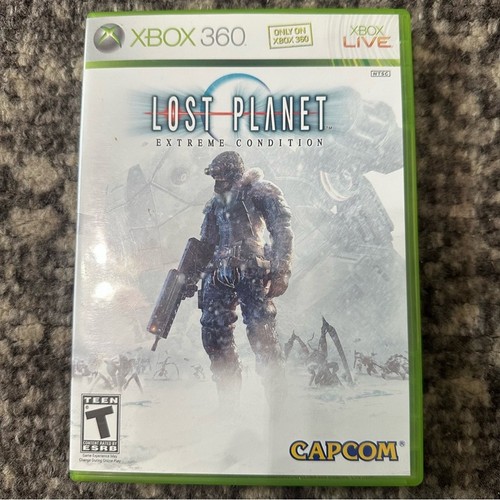 Microsoft XBOX 360 Lost Planet Extreme Condition Game w Manual TESTED ...